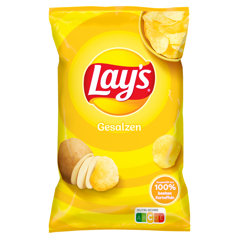 Lays Classic Kartoffel Chips gesalzen 150g - Lays original classic ...