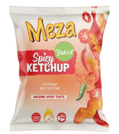 Meza Spicey Ketchup Puff Mais Chips 45g (6817)